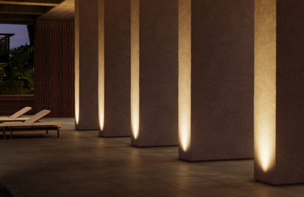 In Ground Landscape Lighting by HK Lighting